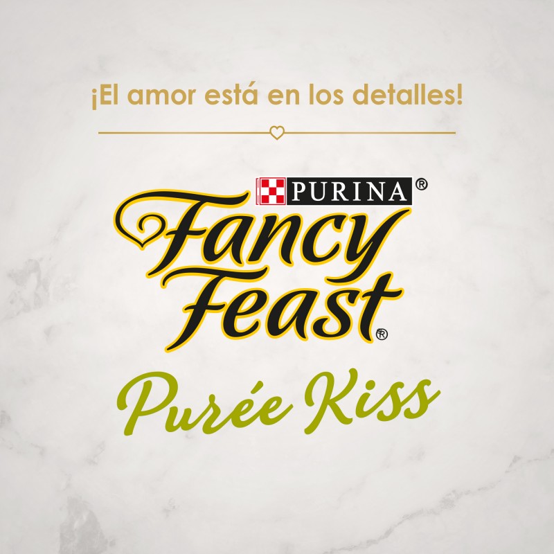 Snack liquido Gato Fancy Feast Puree Kiss Pollo 40grs 40185 2,690.00