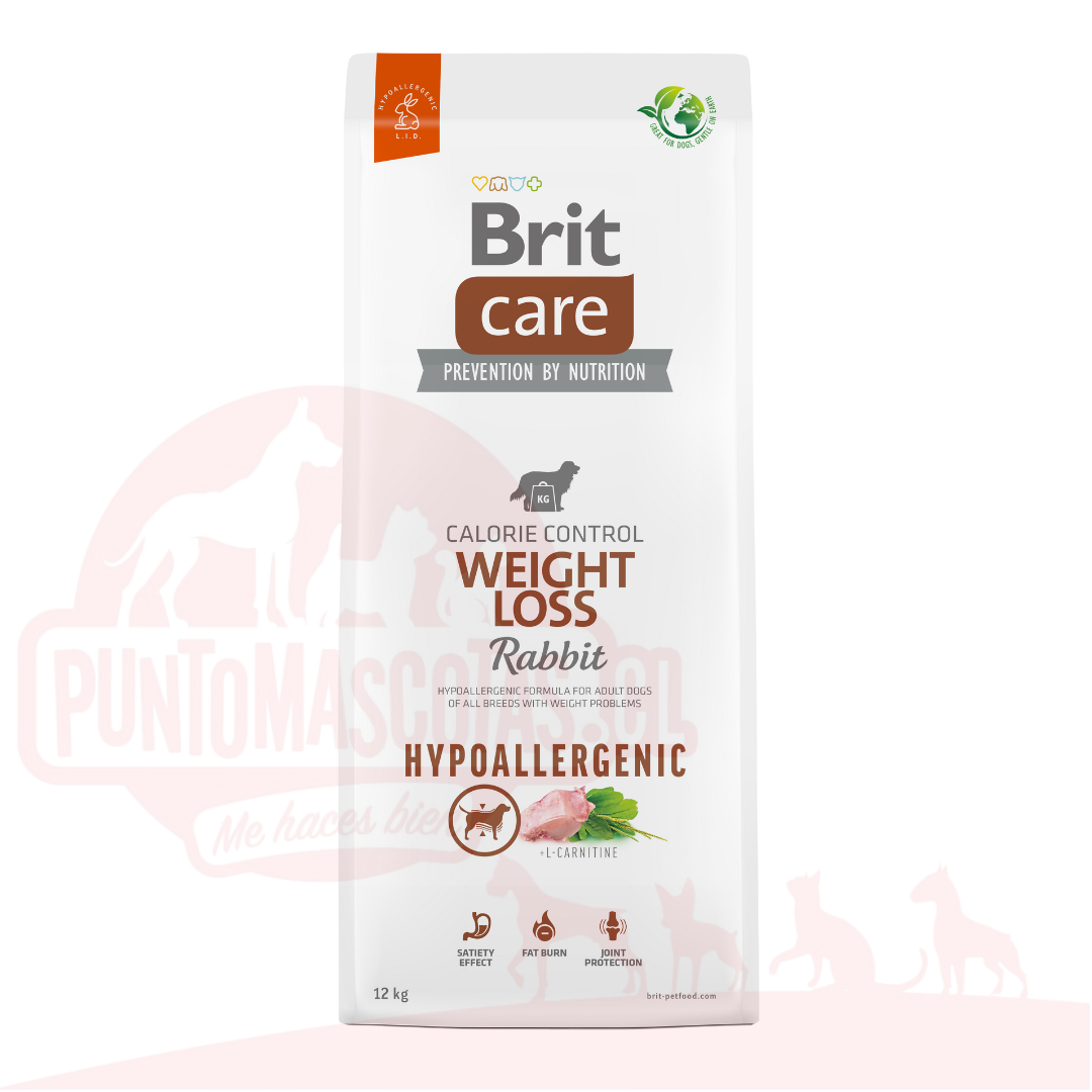 Brit Care Weight Loss Conejo y Arroz 12kg 35378 72,990.00