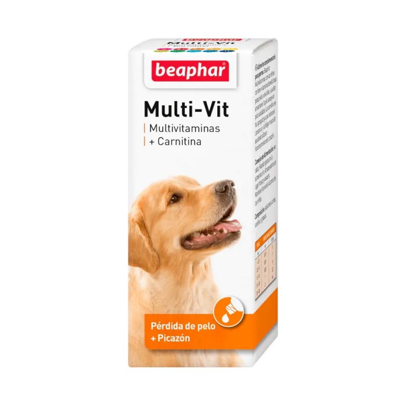 Multi-Vit + Carnitina Perros Beaphar ( Laveta ) 30771 14,990.00