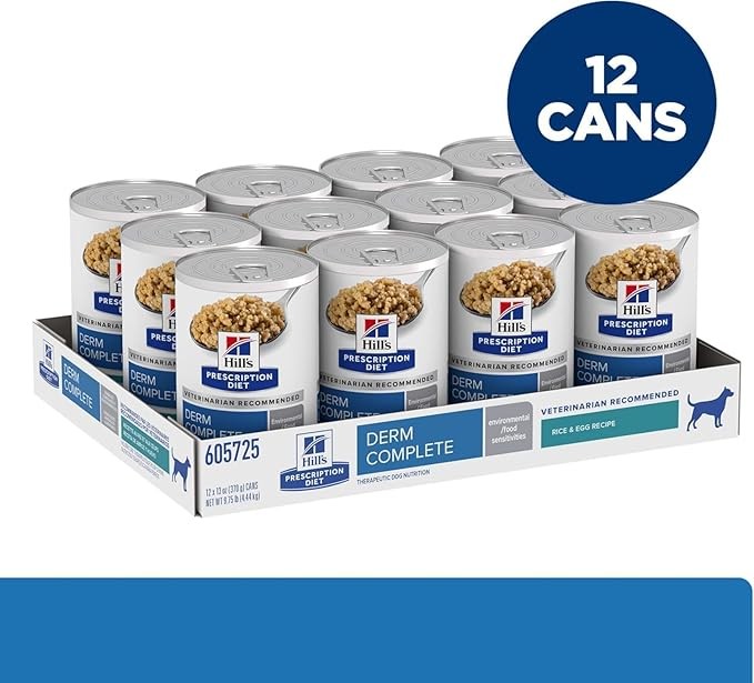 Pack 12 uds Hills Prescription Derm Complete Humedo 368 grs