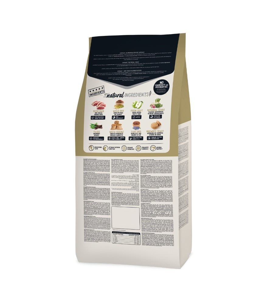 Ownat Classic Perro Adulto Pato 4 Kg