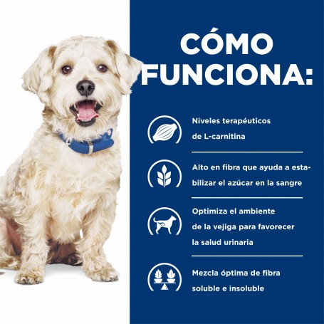 Hills Prescription Diet w/d alimento para perro manejo de peso/glucosa ...